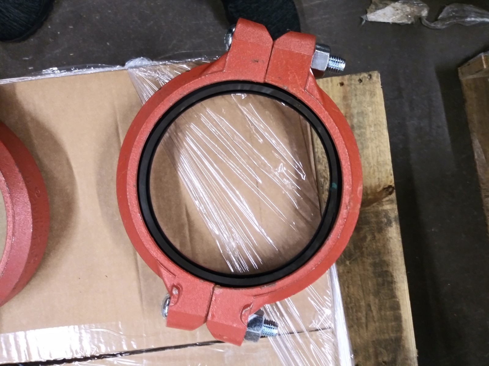 2X-8" GRINNELL/TYCO 705 Flange Clamp Grooved Pipe Coupling/ Sold as a ...