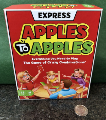 Apples to Apples Express Card Game by Mattel The Game Of Crazy ...