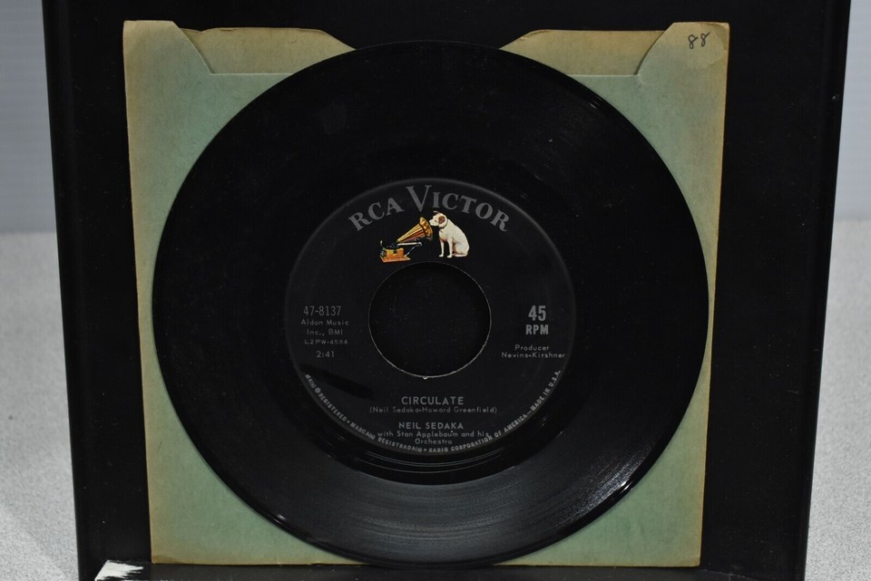Neil Sedaka "Alice In Wonderland / Circulate" 7" RCA Victor 1963 | eBay