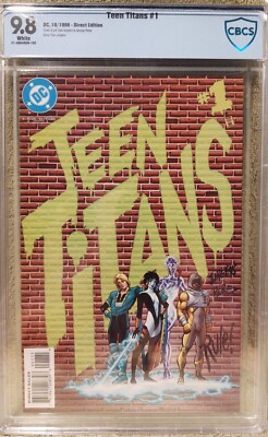 Teen Titans #1 CBCS 9.8 wp 1st Joto, Risk, Prysm, Argent & Omen Jarn ...