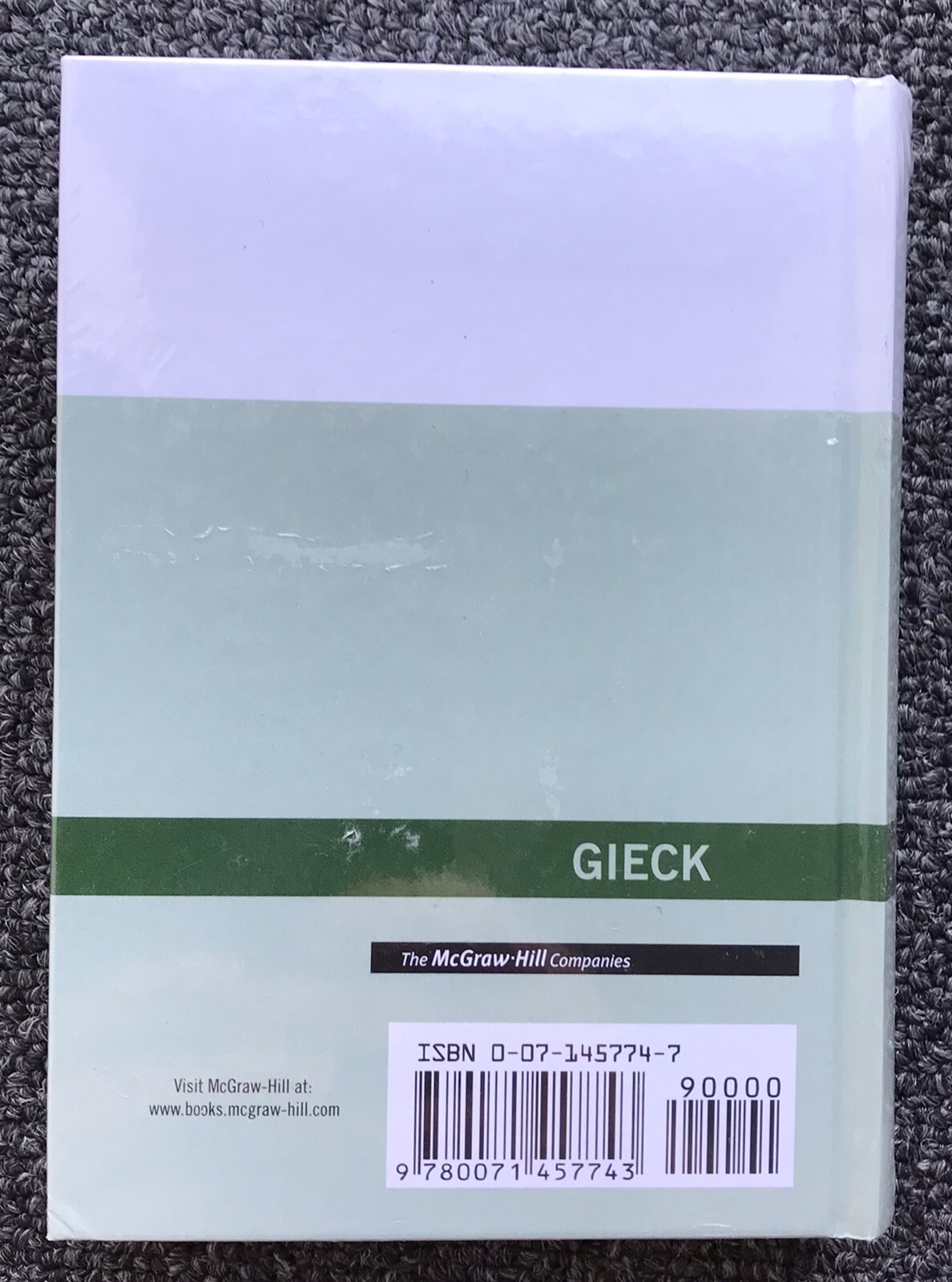 Engineering Formulas by Reiner Gieck and Kurt Gieck (2006, Hardcover ...