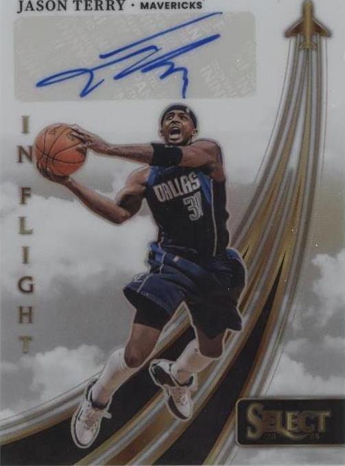 2023-24 Panini Select - In Flight Signatures Jason Terry #IFS-TRR /125 ...