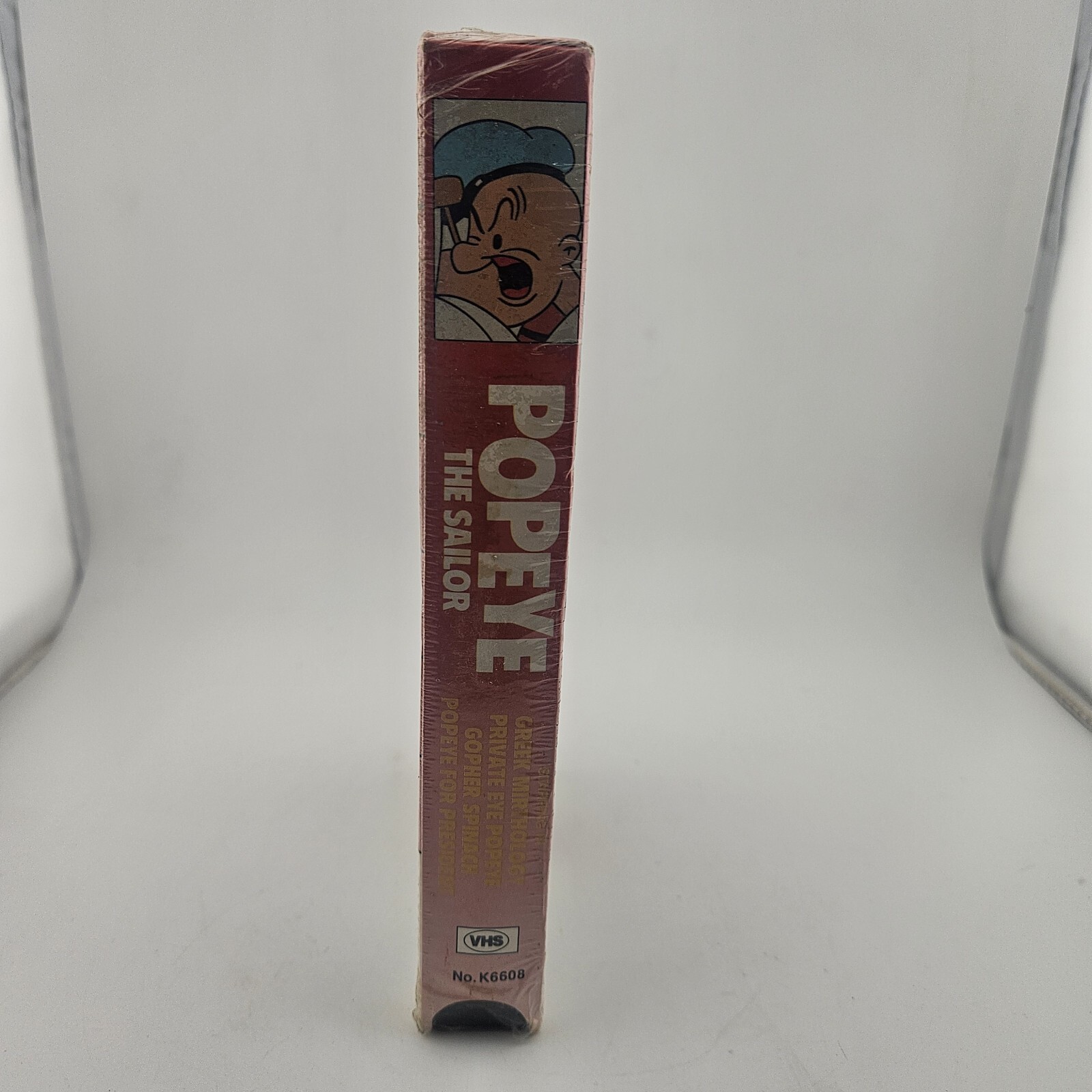Popeye The Sailor VHS Tape Sealed Color Cartoon Kids Klassics | eBay