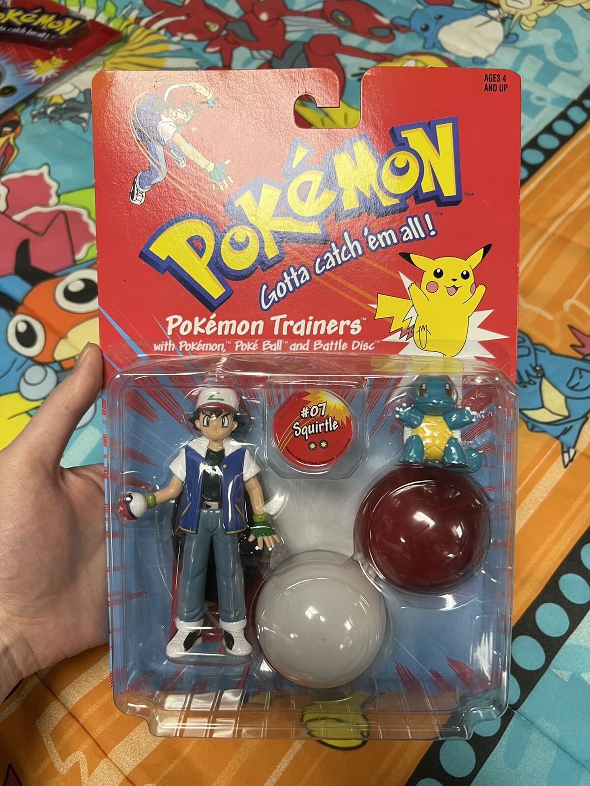 Pokemon Trainer Figures