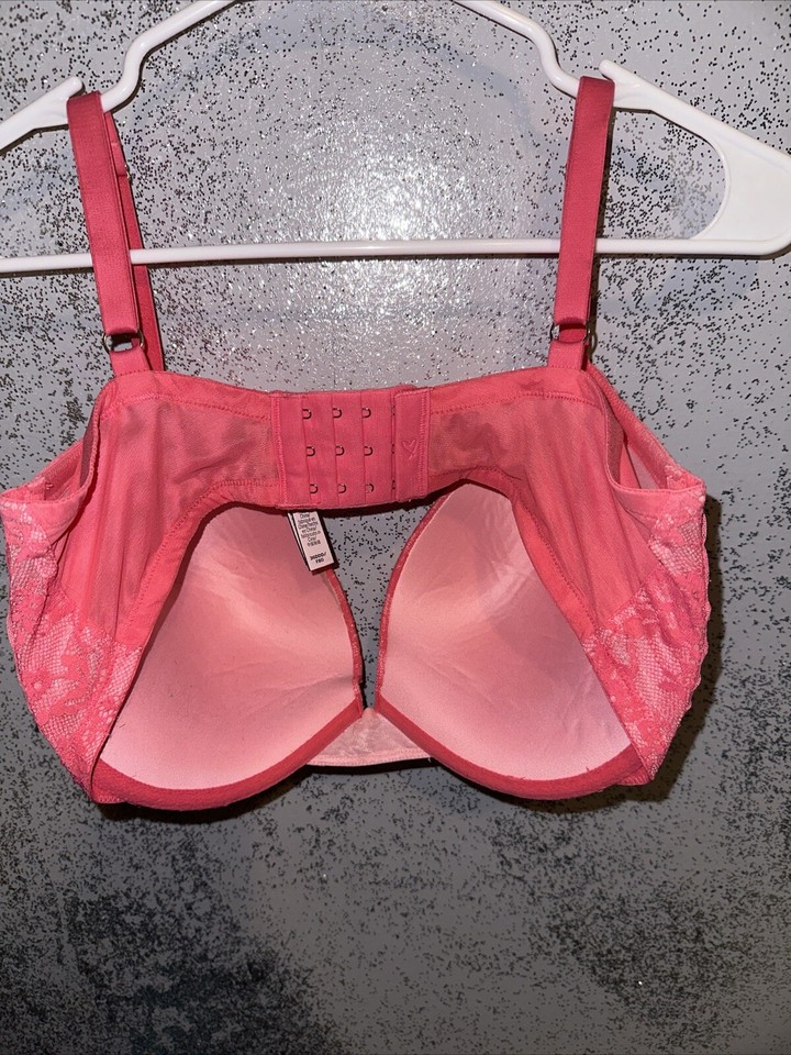 Victoria’s Secret Very Sexy Pink Lace Push-Up Bra size 36DDD | eBay