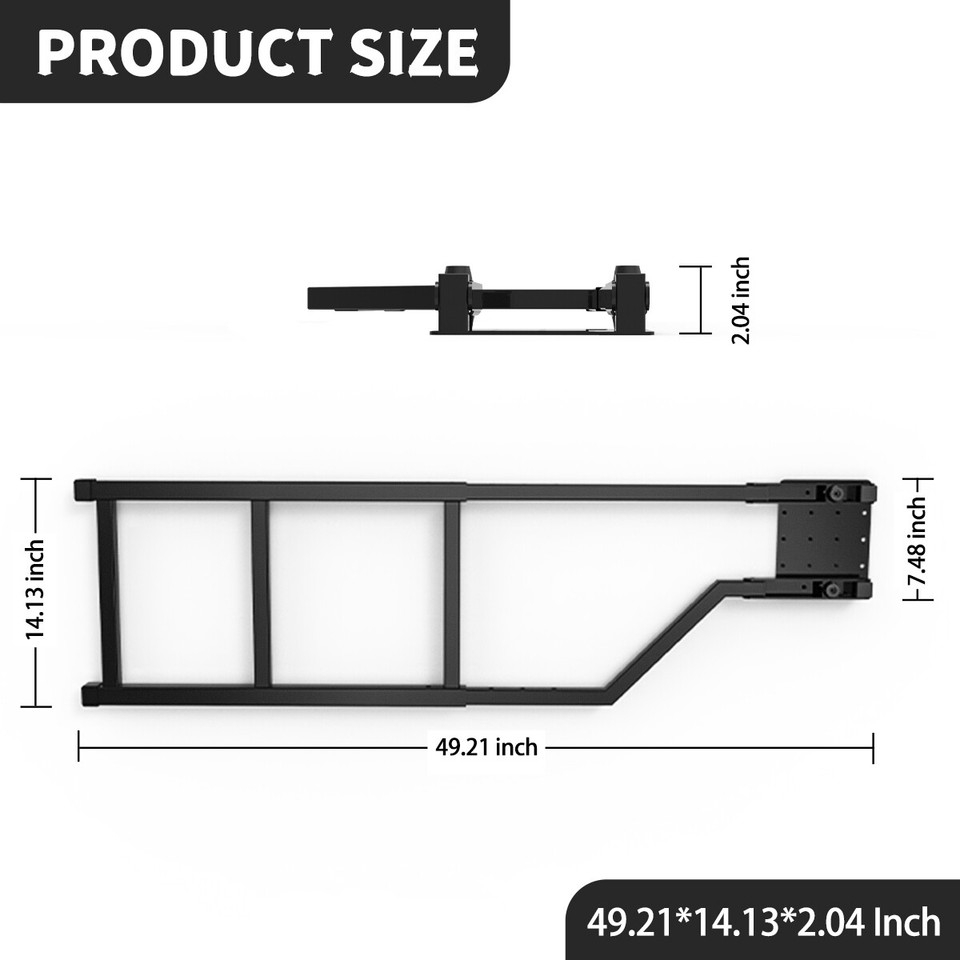 Universal Type 1* Roll Sport Bar Chase Rack Bed Bar / 1* Truck Tailgate ...