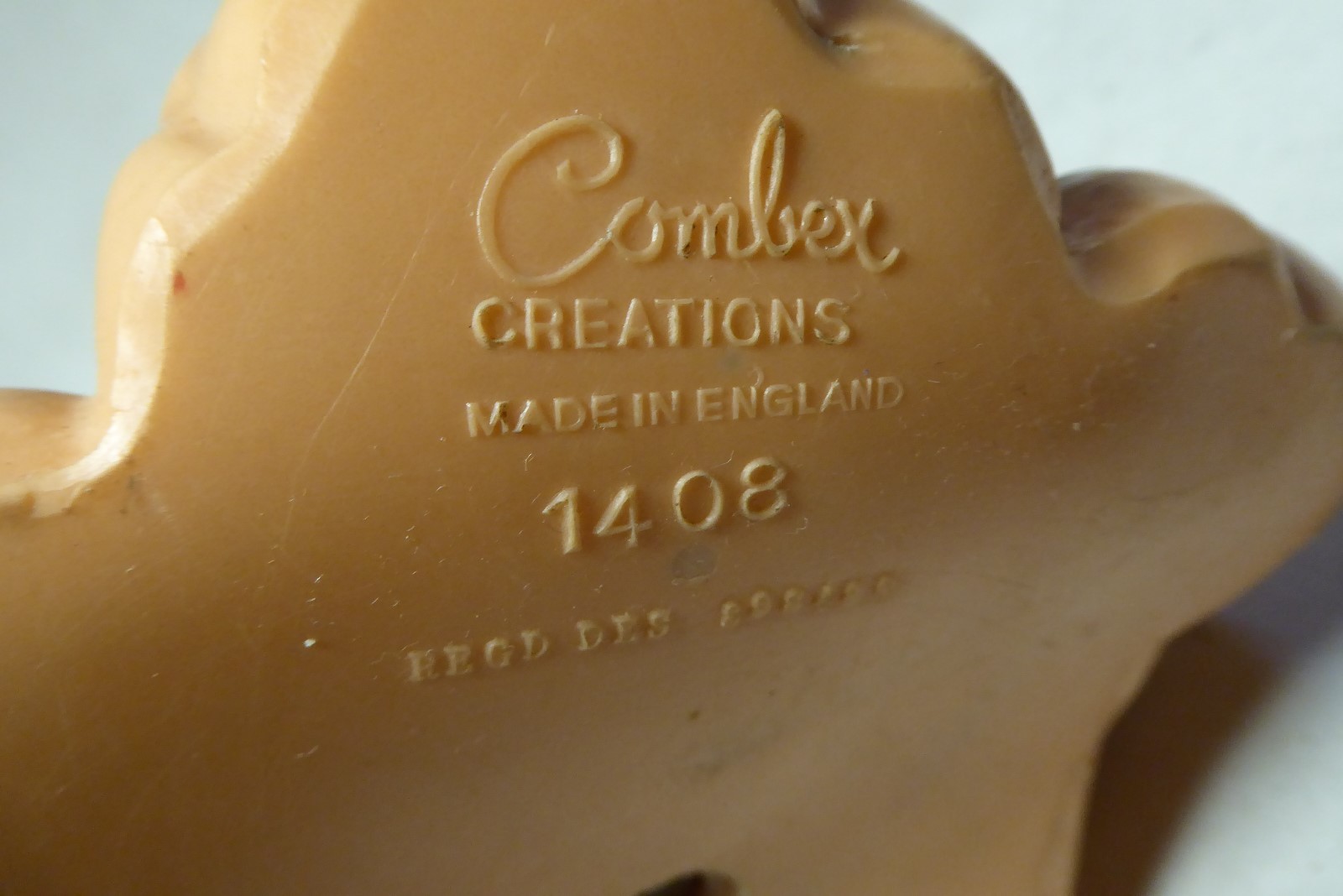 COMBEX CREATIONS HARD PLASTIC TOY CAT VINTAGE RETRO 1960s MADE IN ...