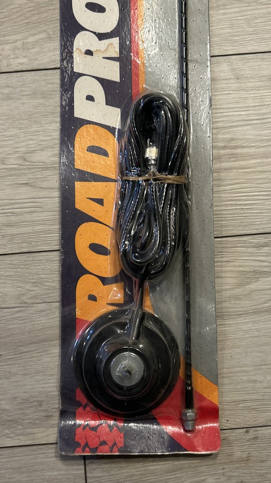 RoadPro RP-707 CB Antenna Kit-36" Magnet Mount/9 Inch Coax🔥👀NOS/READ ...