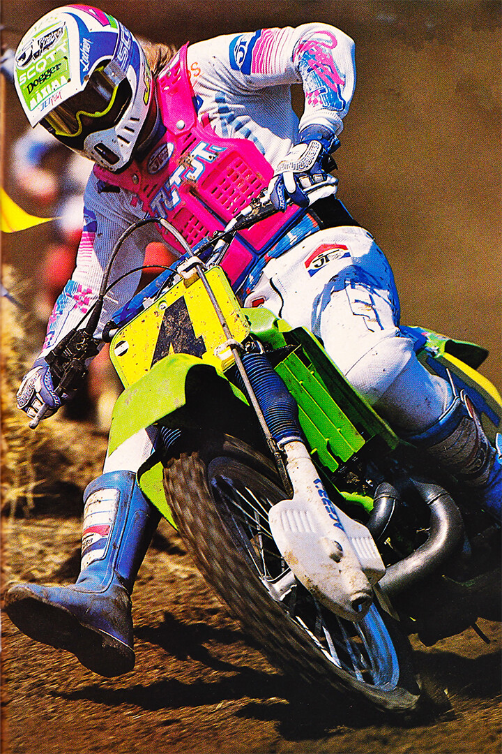 Ron Lechien Motorcycle Cross Country Racing Wall Art Home Decor ...