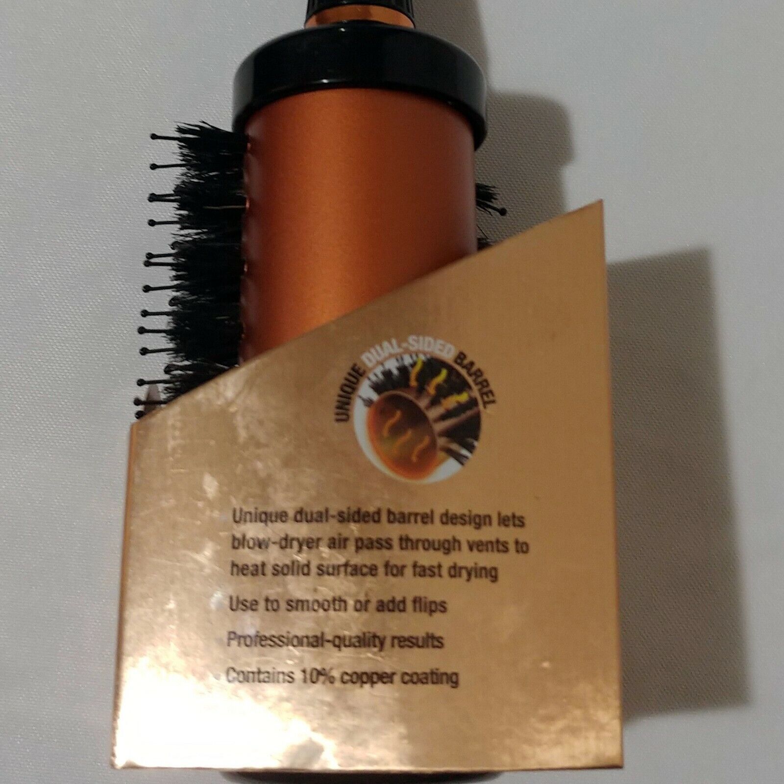 Conair Quick Blow Dry Brush Pro Copper Collection for sale online | eBay