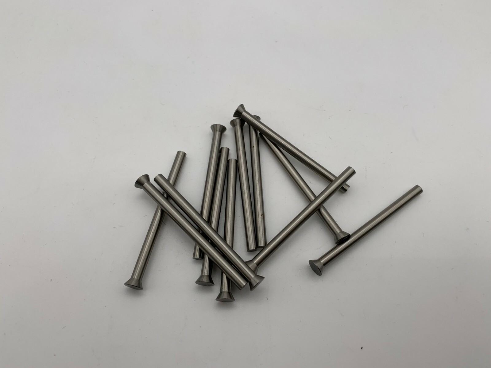 Royal .141" X 2" Long Bevel Headed Punches,Tool Steel Lot Of 12 Pieces ...