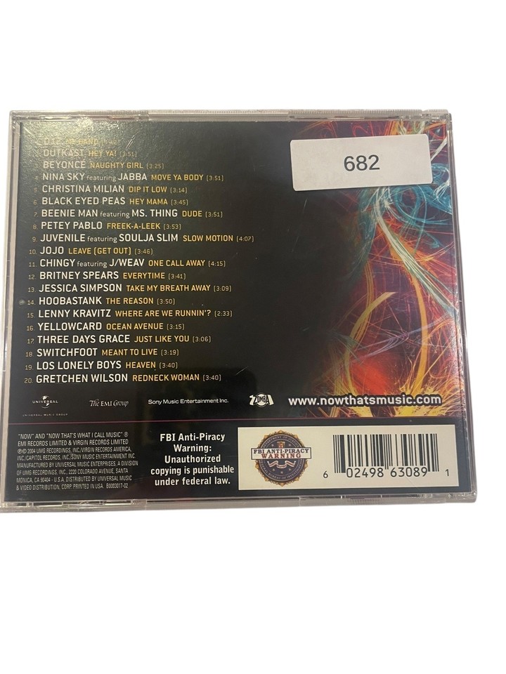 Various Artists - Now 16 CD 2004 20 Chart-Topping Hits Pop Universal | eBay