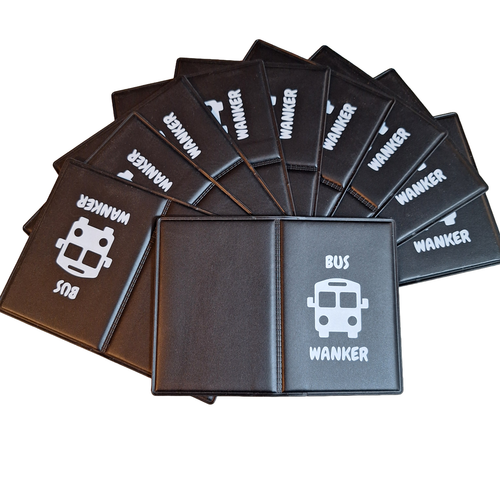 10x Bus Wanker Wholesale Job Lot Bus Pass Wallets Cases Holders ID ...