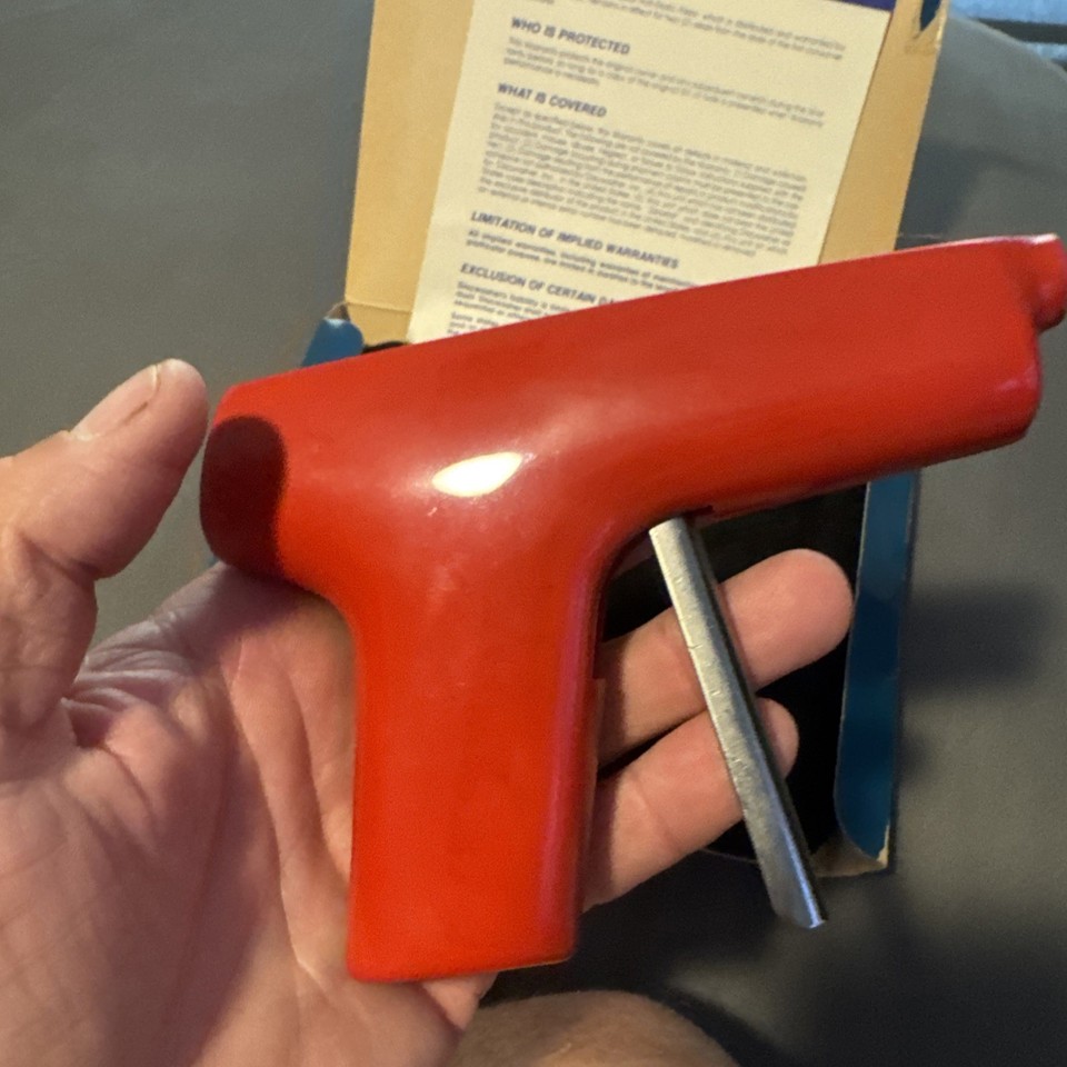 Zerostat Discwasher Red Anti-Static Gun for Vinyl Records Vintage W ...