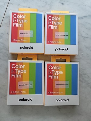 4 New Unopened Poloroid i-type Film Boxes | eBay