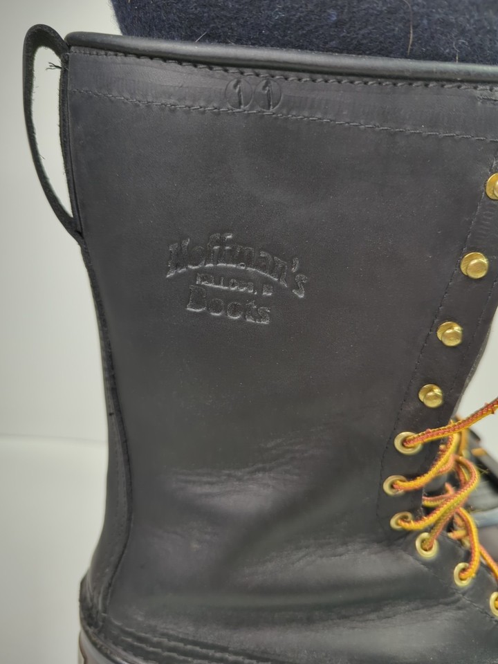 Hoffman Pac Boots. Great Condition Felt Liners Winter Lug Sole. Size 11 ...