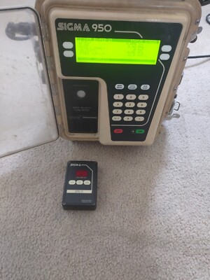 HACH SIGMA 950 AREA VELOCITY FLOW METER WITH SIGMA POWER PACK 1440 ...