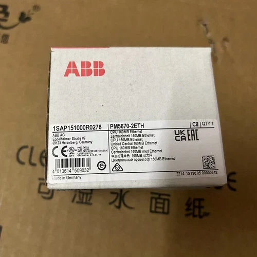 Brand New ABB PM5670-2ETH 3ABD00038896 Module In Box | eBay