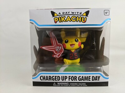 Funko Vinyl A Day with Pikachu Charged Up for Gameday Pokemon Center | eBay