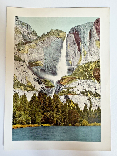 Jumbo Postcard Yosemite Falls Yosemite National Park 1949 | eBay