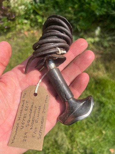 WW2 Battle of Britain RR Merlin valve relic, Hawker Hurricane Mk1 V6782 ...