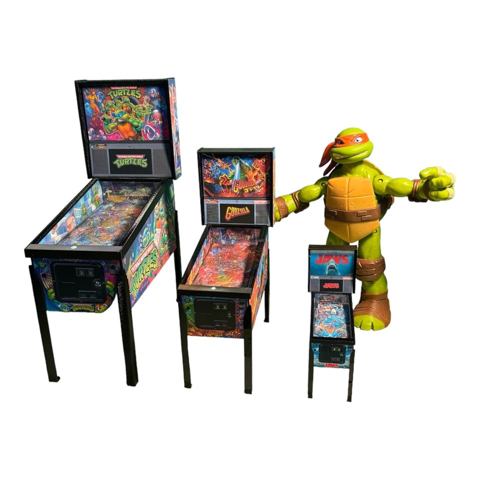 Replica Stern “Teenage Mutant Ninja Turtles” Large 1:6 Scale Model ...