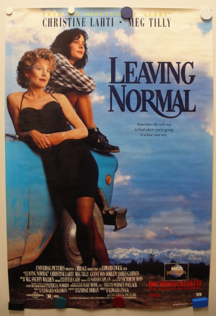 LEAVING NORMAL 1992 Christine Lathi, Meg Tilly, Lenny Von Dohlen-Poster | eBay