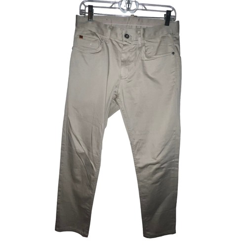 Zara Man Basic Collection Slim Straight Leg Khaki Tan Chino Pants Size ...