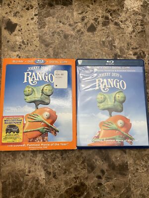 Rango (Blu-ray/DVD, 2011, 2-Disc Set) EUC Used Once | eBay