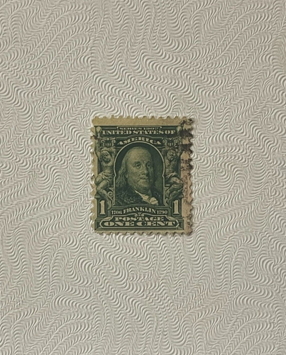 BEN FRANKLIN VINTAGE 1908 ONE CENT STAMP EXTREMELY RARE Good Quality | eBay
