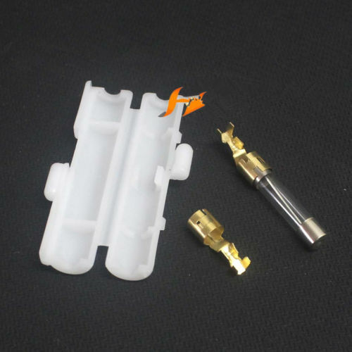 10pcs F20A Fuse Set 6x30mm Fuse + Case + Connector for YAESU ICOM ...