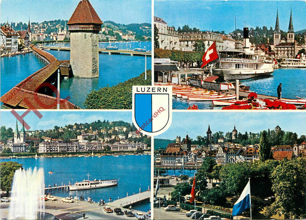 Picture Postcard_ Luzern, Lucerne (Multiview) | eBay UK