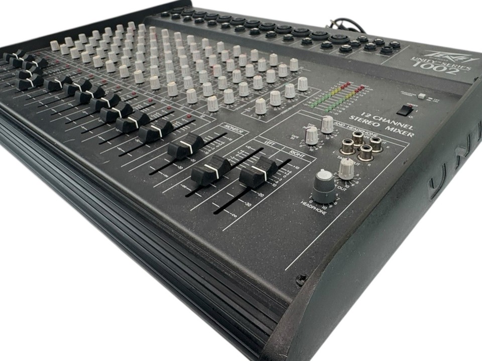 Peavey Unity Series 1002 ~ 12 Channel Stereo Mixer ~ Made In The USA ...