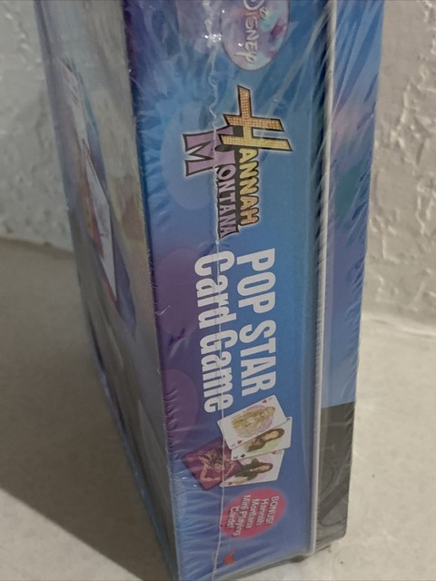 Disney Hannah Montana Pop Star Card Game Miley Cyrus for sale online | eBay