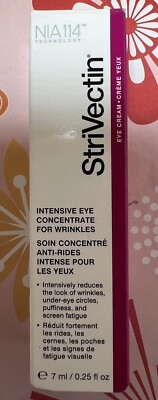 STRIVECTIN Intensive Eye Concentrate For Wrinkles 0.25 Fl Oz/7mL NIB | eBay