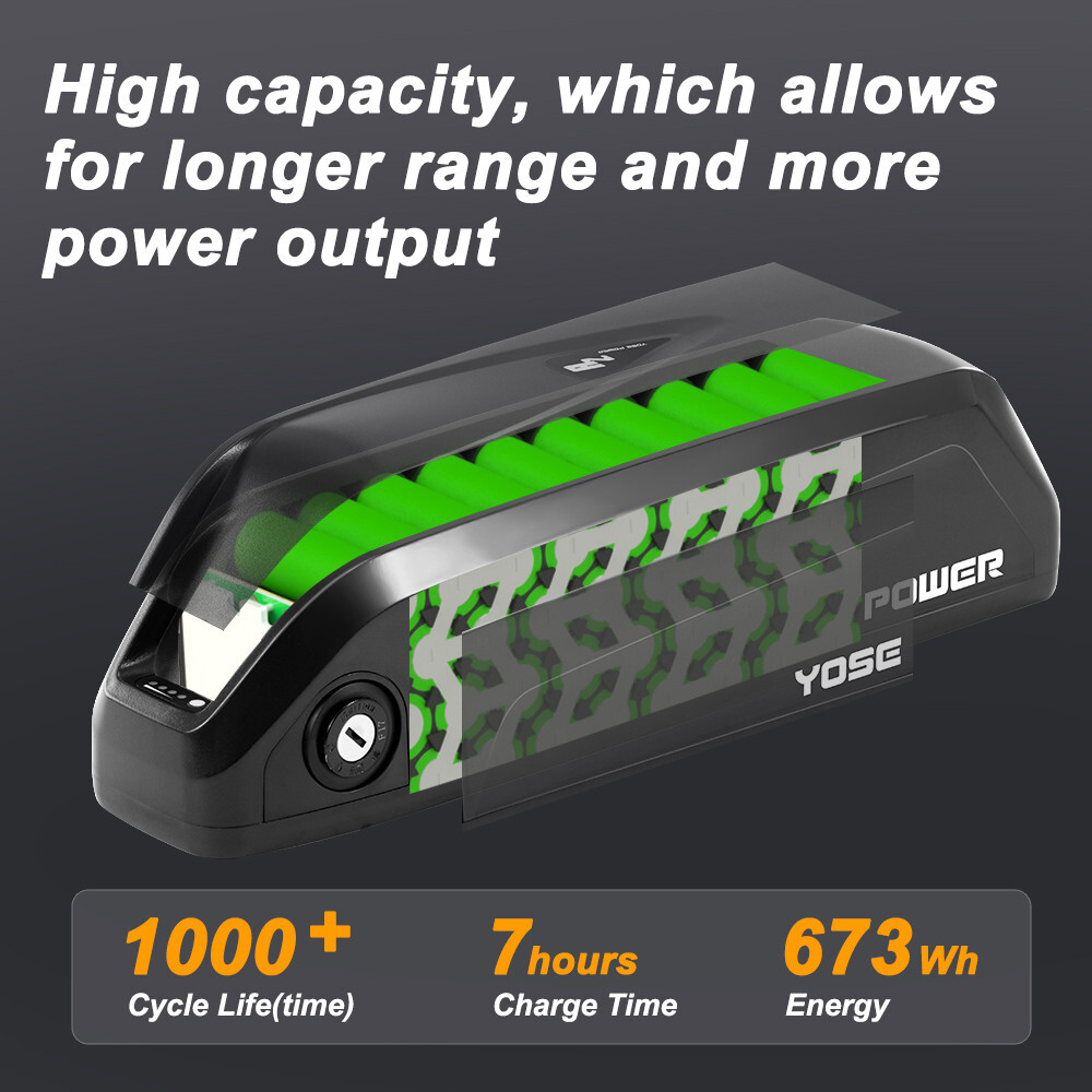 RAD POWER Lithium Ebike Battery 48V 14Ah Rad External Battery Pack | eBay