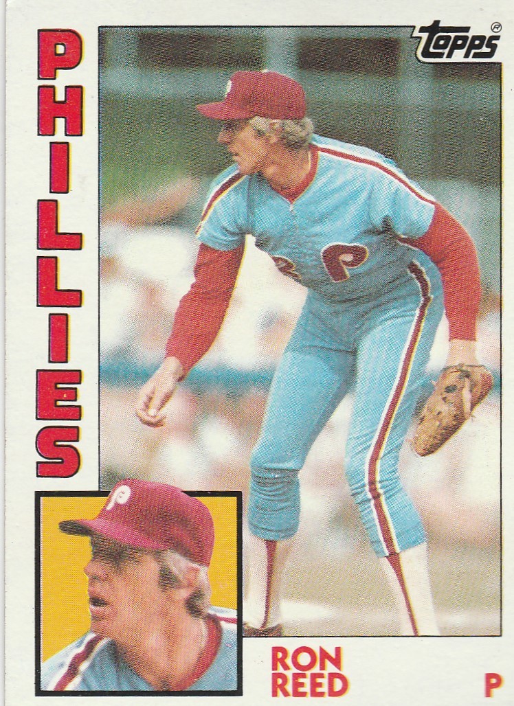 FREE SHIPPING-MINT-1984 Topps #43 Ron Reed Phillies | eBay