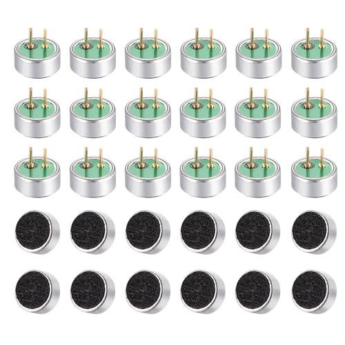 6027P 34dB Electret Microphone Pickup Condenser MIC with Pins 30 Pcs | eBay