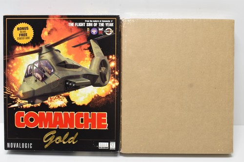 Comanche Gold Big Box PC Game 1998 Flight Simulator of The Year New ...