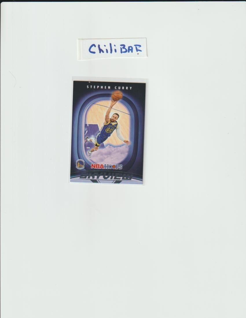 Stephen Curry 2023-24 NBA Hoops Skyview Insert Card #10 Golden State ...