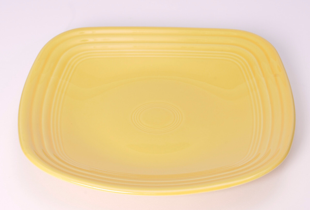 Fiestaware, Square Dinner Plate, 9 1/4 inches, Sunflower | eBay