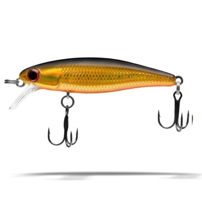 Trout Fishing Lure, Crankbait, Dynamic Lures HD TROUT (GOLD/ORANGE) | eBay