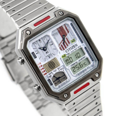 Citizen Rebel Pilot JG2131-51H Star Wars Analog Digital White Dial ...