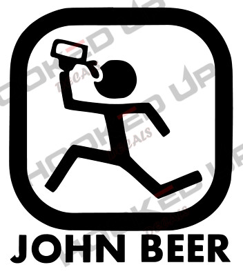 John Beer Vinyl Transfer Decal | eBay