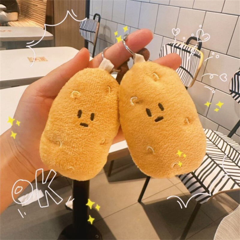 Plush Potato Hanging Decoration Stuffed Cartoon Vegetable Plushie ...