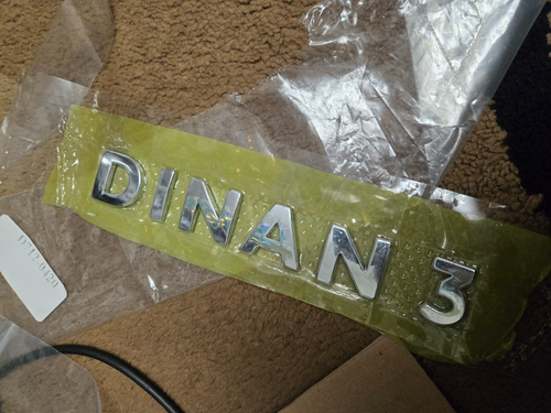BMW Dinan 3 Badge Emblem Metal OEM D7120420 | eBay