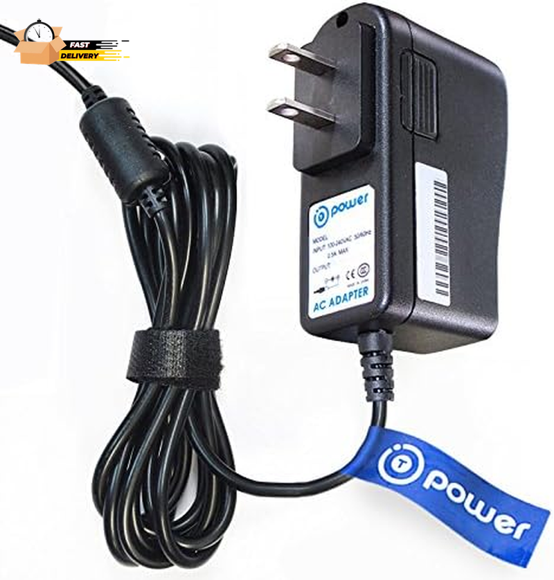 T-Power 12V Charger for O2 Cool O2Cool Portable 10" Cooling Fan 02 Cool ...