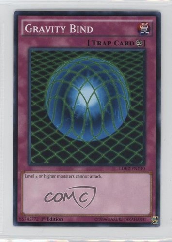 Gravity Bind 1st Ed. YuGiOh Legendary Decks II - Collector's Set #LDK2 ...