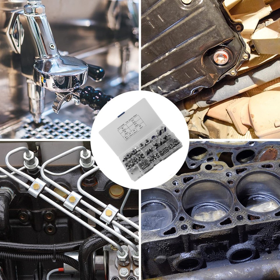 Self Locking Stainless Steel Nuts Assortment Suitable for Multiple Uses ...