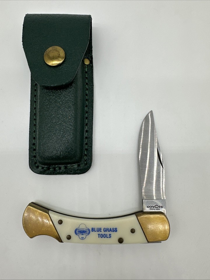 Bluegrass Tools Coyote Collectable Knife | eBay